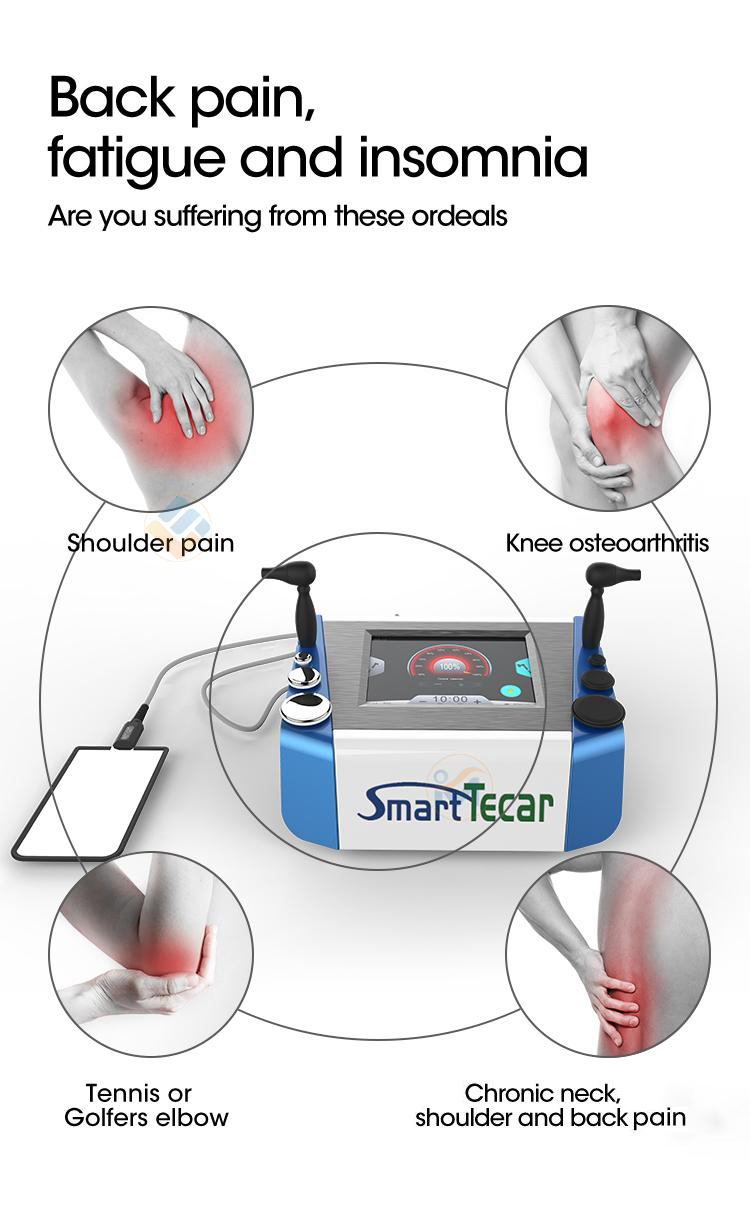 448khz RET CET pain relieve machine physical therapy smart tecar ...
